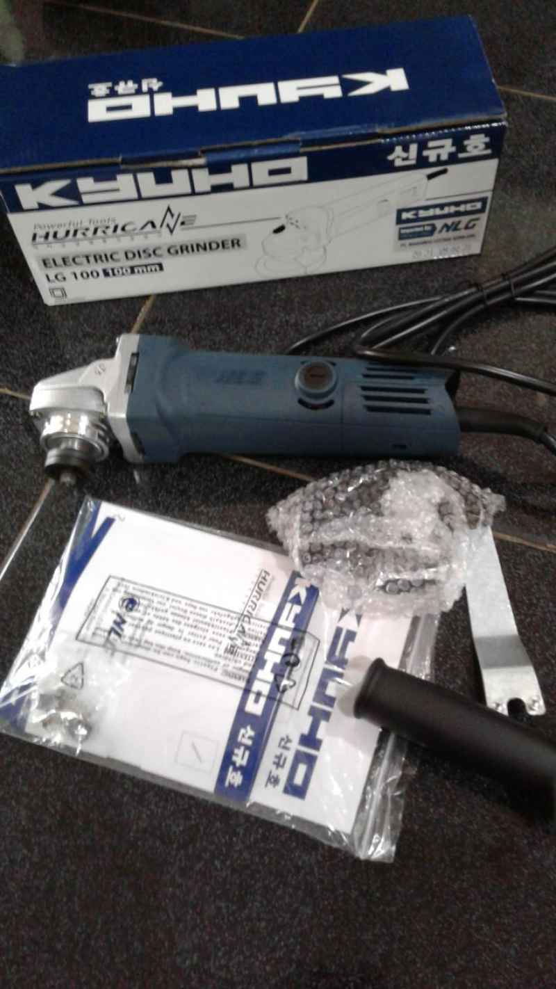 Jual Mesin Gerinda Gurinda Tangan Besi Kayu Nlg Kyuho Lg 100 Di Seller Hanna Teknik - Sukamaju-2 ...