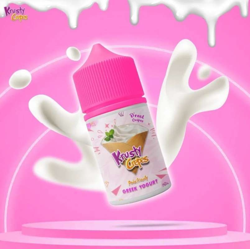 Promo Pods Friendly Krusty Crepes V3 15mg Greek Yoghurt Crepes 30ml ...