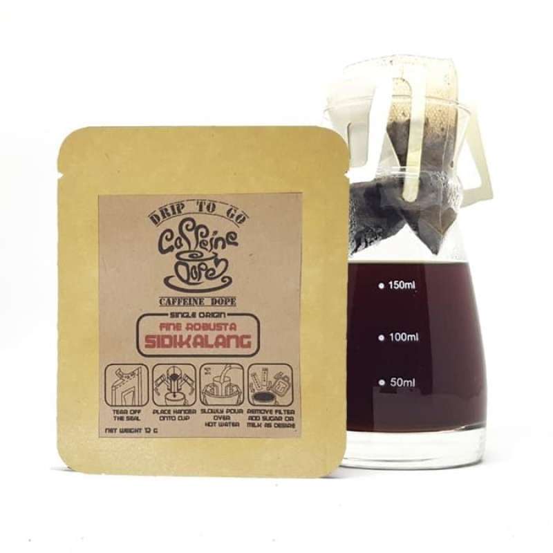 Jual Kopi Drip Robusta Sidikalang dengan Filter Bag siap Seduh - DRIP ...