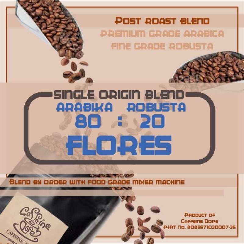 Jual Kopi Single Origin Blend Flores 1 Kg - Bean/Biji & Ground/Bubuk ...
