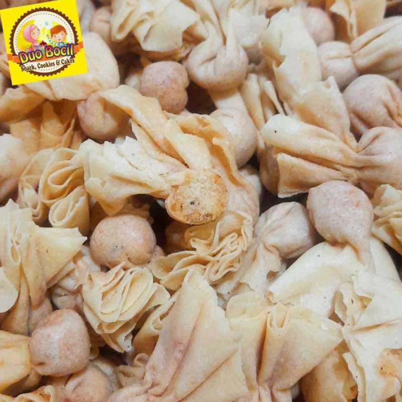 Jual Ekado Abon Ayam Pangsit Sarikaya [250g] Duo Bocil Snack di Seller ...