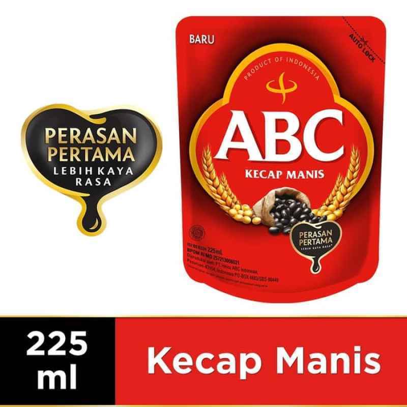 Jual ABC KECAP MANIS POUCH 225 ML di Seller FRESTIVE SUPERMARKET KEMANG ...