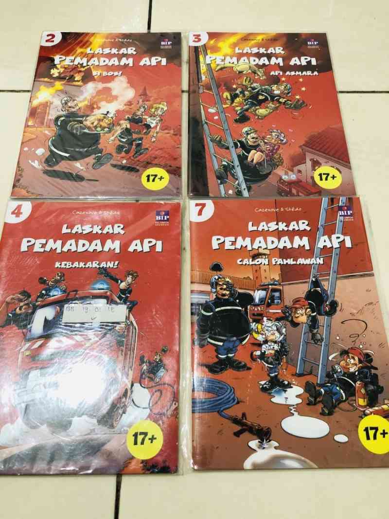 Jual Buku Komik Berwarna Laskar Pemadam Api Satuan di Seller antique mise - Kartini, Kota ...