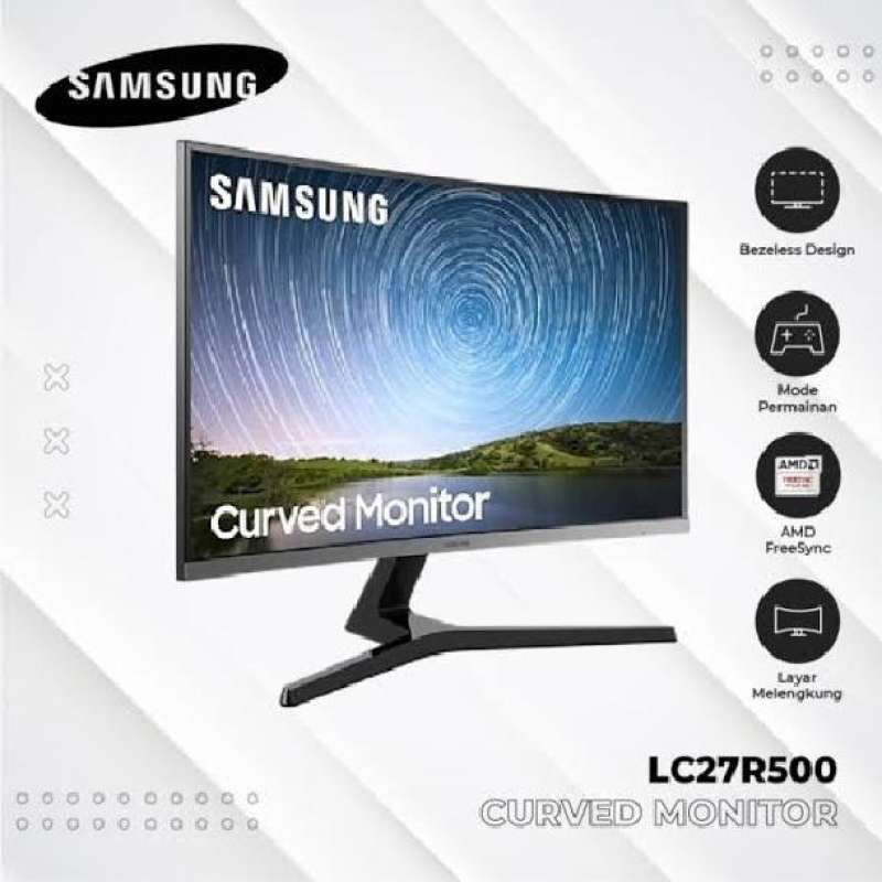 Jual Monitor LED Samsung Curve 27 inci LC27R500 FHD Curved 27R500 di ...