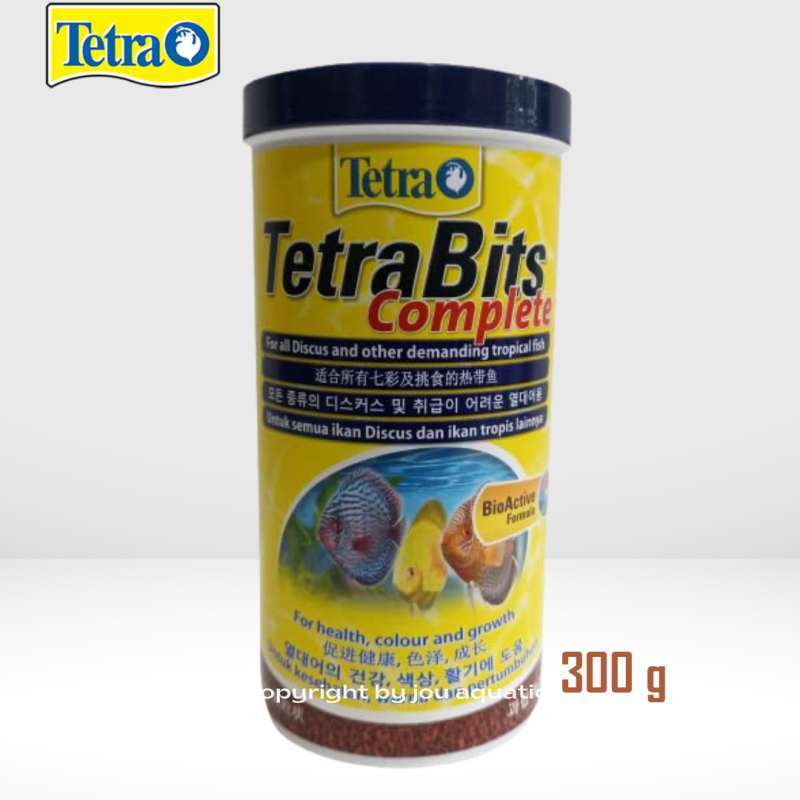 Jual TETRA BITS COMPLETE ALL VARIANT FLOATING GRANULES FISH FOOD - 300 ...