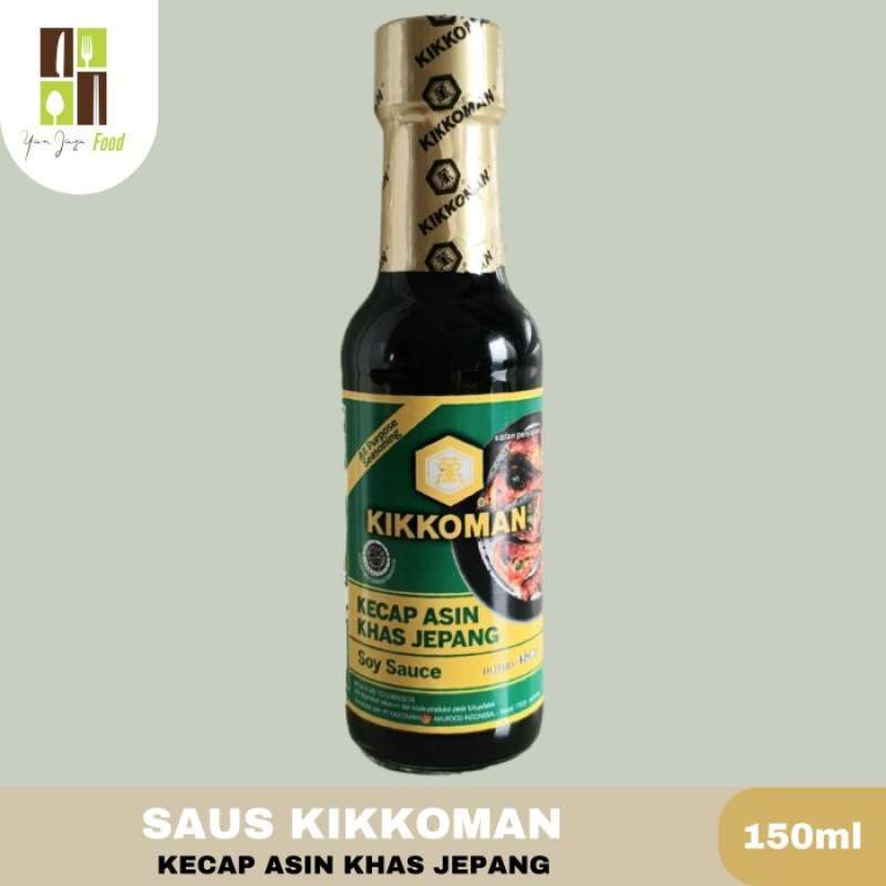 Jual Kikkoman Kecap Asin Khas Jepang Halal 150ml / Soy Sauce di Seller ...