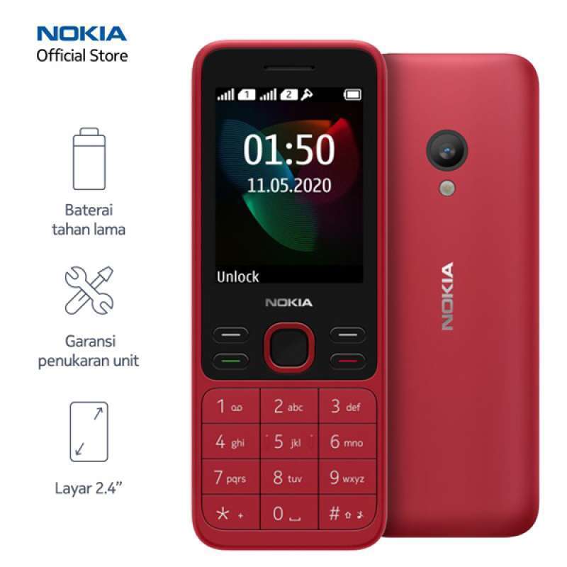 Promo Nokia 150 - Red Diskon 8% Di Seller Lucky Asa Ponsel - Bantan ...
