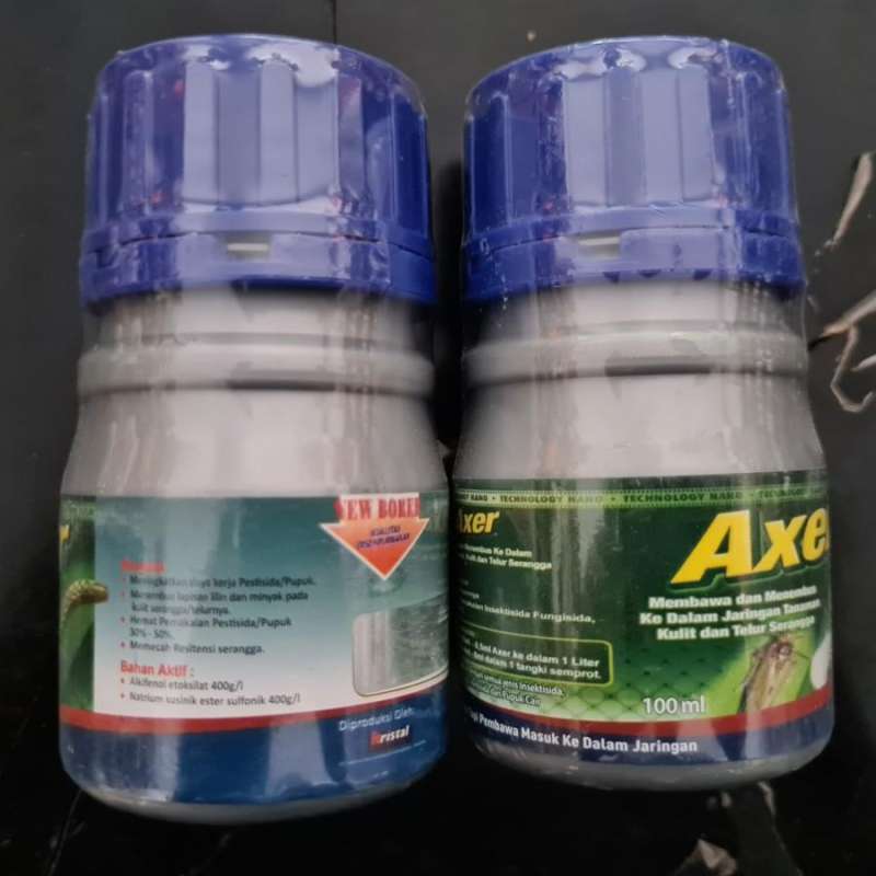 Jual Perekat dan Penembus jaringan daun AXER new borer 100ml di Seller ...