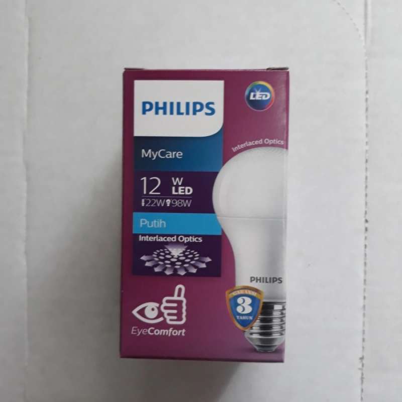 Jual Lampu Led Philips 12 Watt Putih / Ledbulb Mycare 12W Cdl di Seller ... Jual Lampu Led Philips 12 Watt Putih / Ledbulb Mycare 12W Cdl di Seller ...