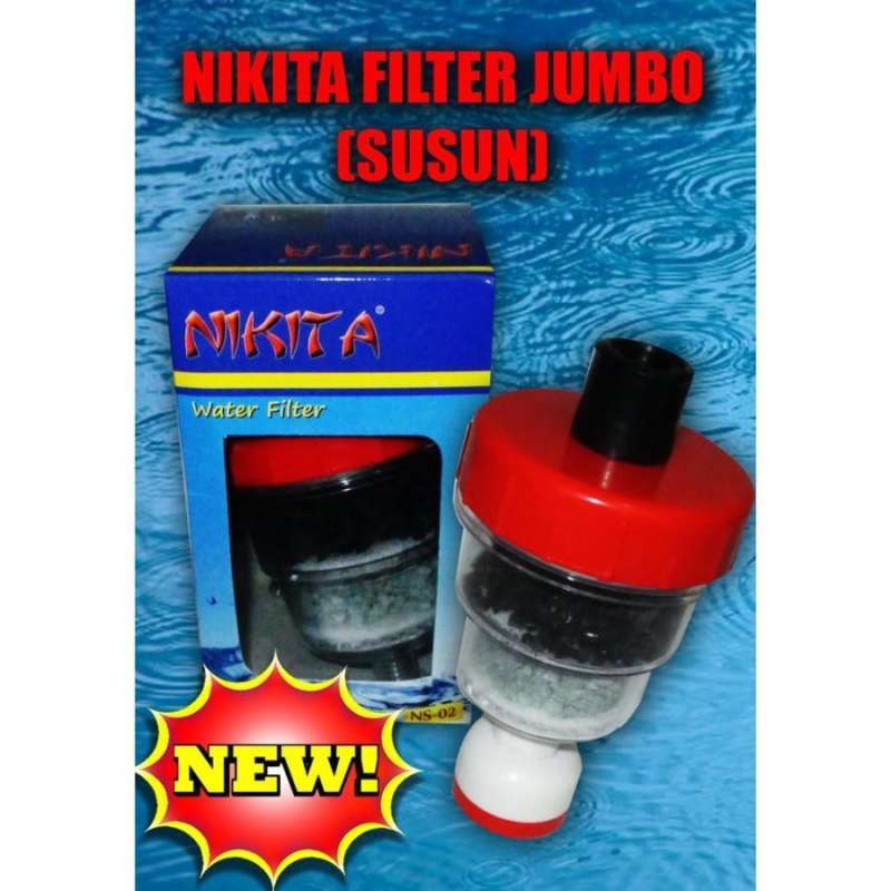 Jual [Besar] Nikita Water Filter Air Besar 2 Susun 2 Tingkat ...