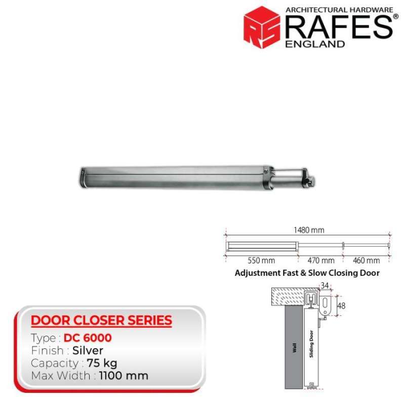 Jual DOORCLOSER SLIDING RAFES DC 6000 - 2 di Seller RAFES - Pinangsia ...