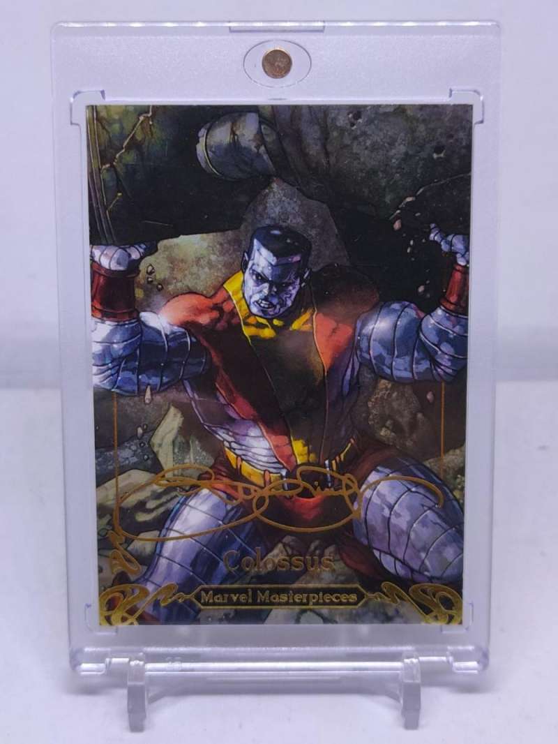 Jual ORIGINAL Kartu Marvel Masterpieces GOLD FOIL Colossus XMEN Thick ...