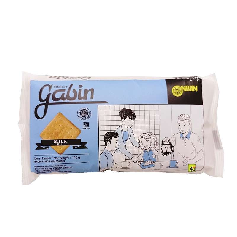 Promo Nissin - Biskuit Gabin - 140g - Milk Diskon 10% Di Seller Cemilan4u - Babakan Ciamis, Kota ...