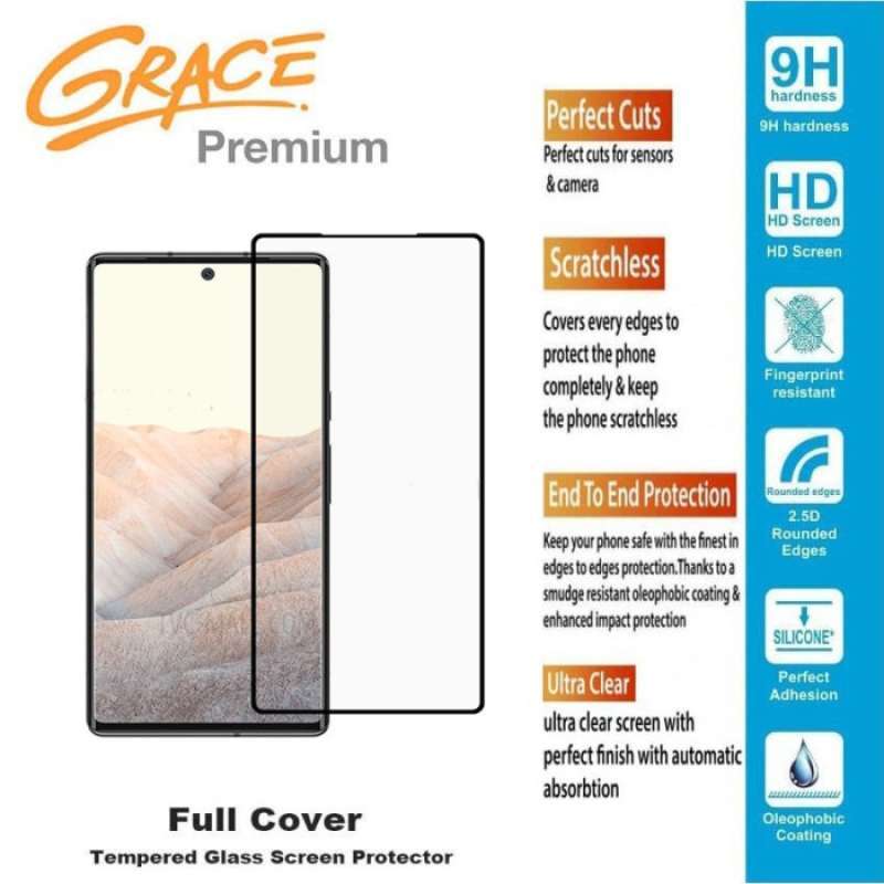Promo Grace Google Pixel 5 2020-6.0 inch -Premium Full Screen Temp Glass htm Diskon 33% di ...