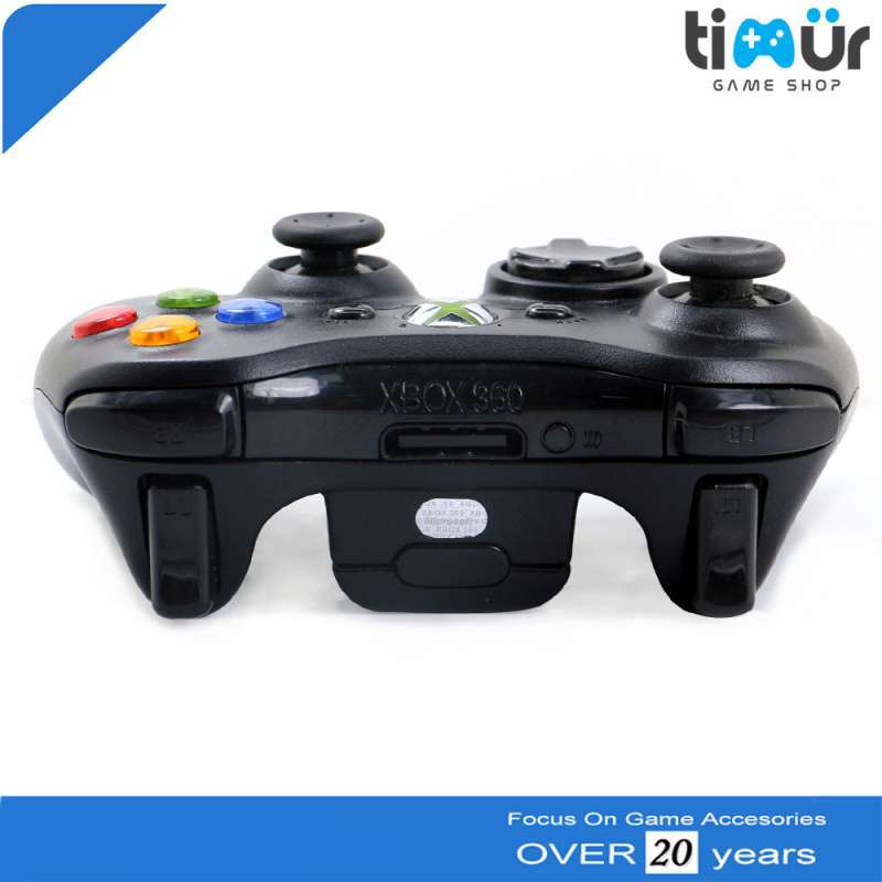 Jual Stik Stick Controller Xbox 360 Pc Original Wireless Hitam Di ...