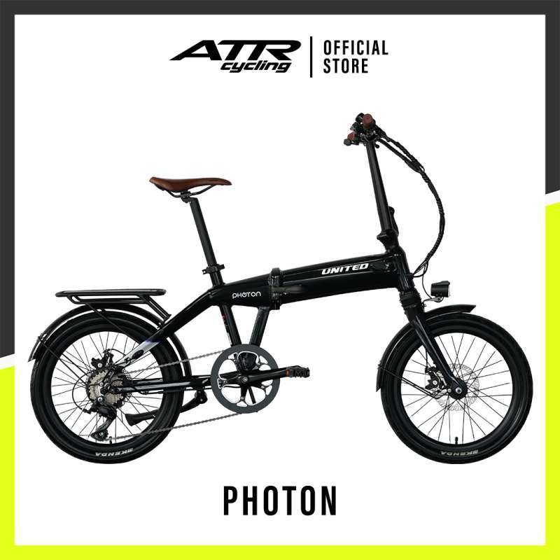 Jual Sepeda Lipat Listrik United Photon E-bike Folding 20 Bk Di Seller ...