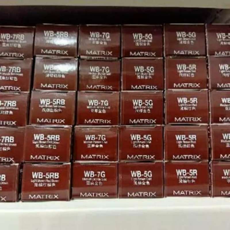 Jual pewarna rambut cat rambut Matrix wonder Brown di Seller BARBER ...