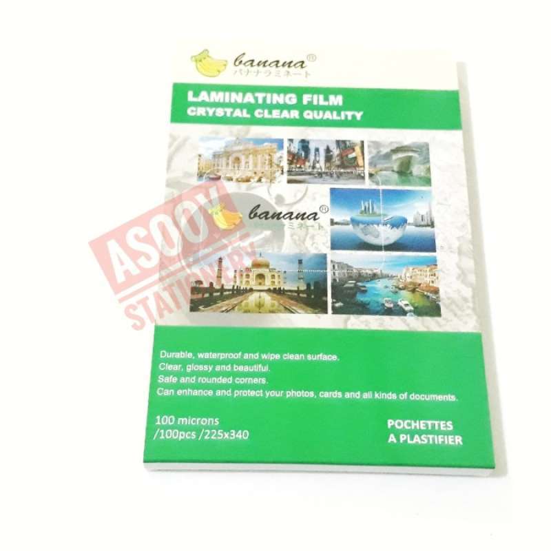 Jual Plastik Laminating Folio 100 Microns Banana di Seller SENTRA ...