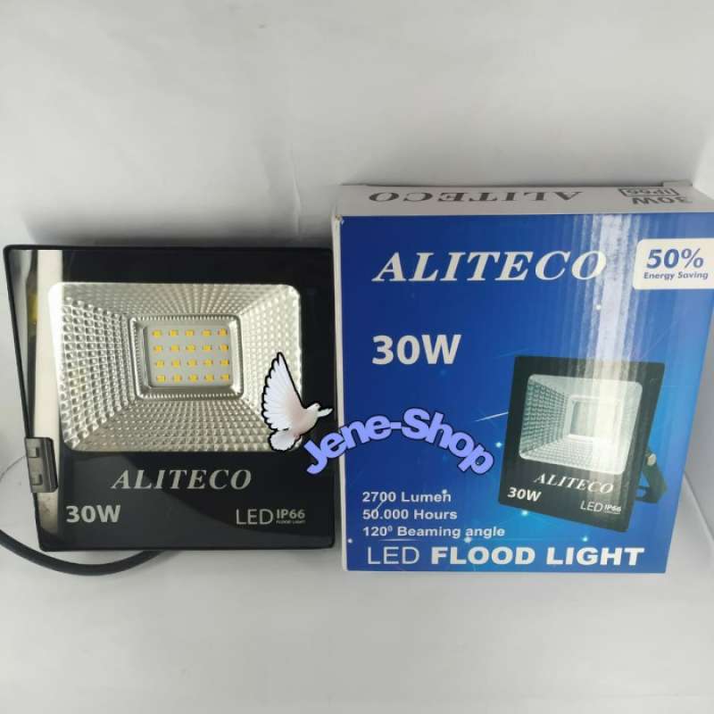 Jual Kap Lampu Sorot/Lampu Tembak 30 Watt ALITECO Cahaya Putih atau Kuning di Seller Neandro ...