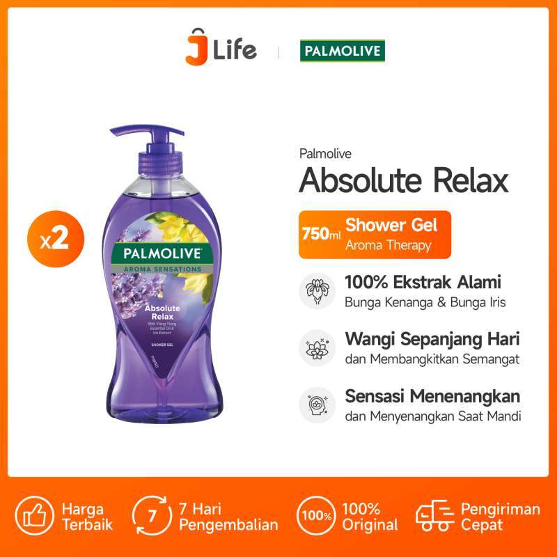 Jual Palmolive Aroma Sensations Shower Gel Absolute Relax 750ml - Sabun ...