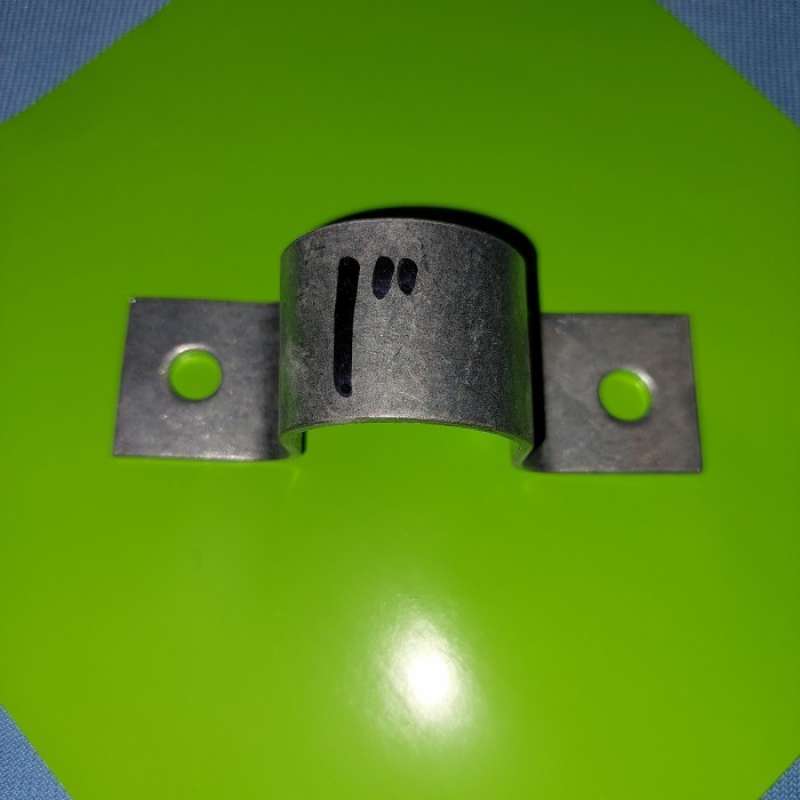 Jual Klem/clamp Pipa / Omega 1 Inch Galvanis ( Bahan Tebal ) Di Seller ...