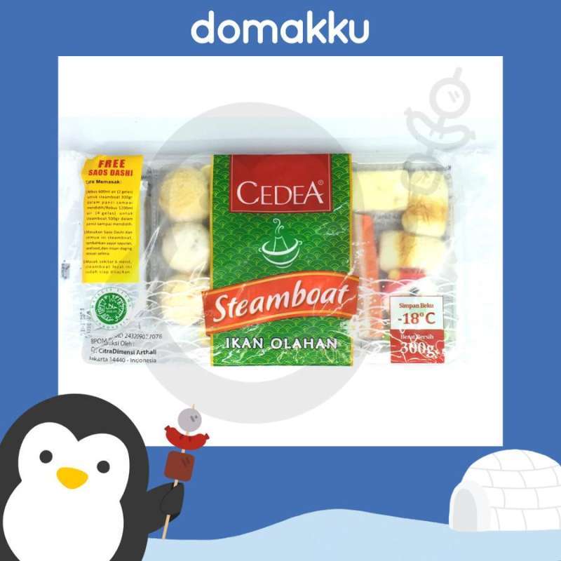 Promo Cedea Steamboat Set (Free Saos Dashi) 300gr, Makanan Beku Halal ...