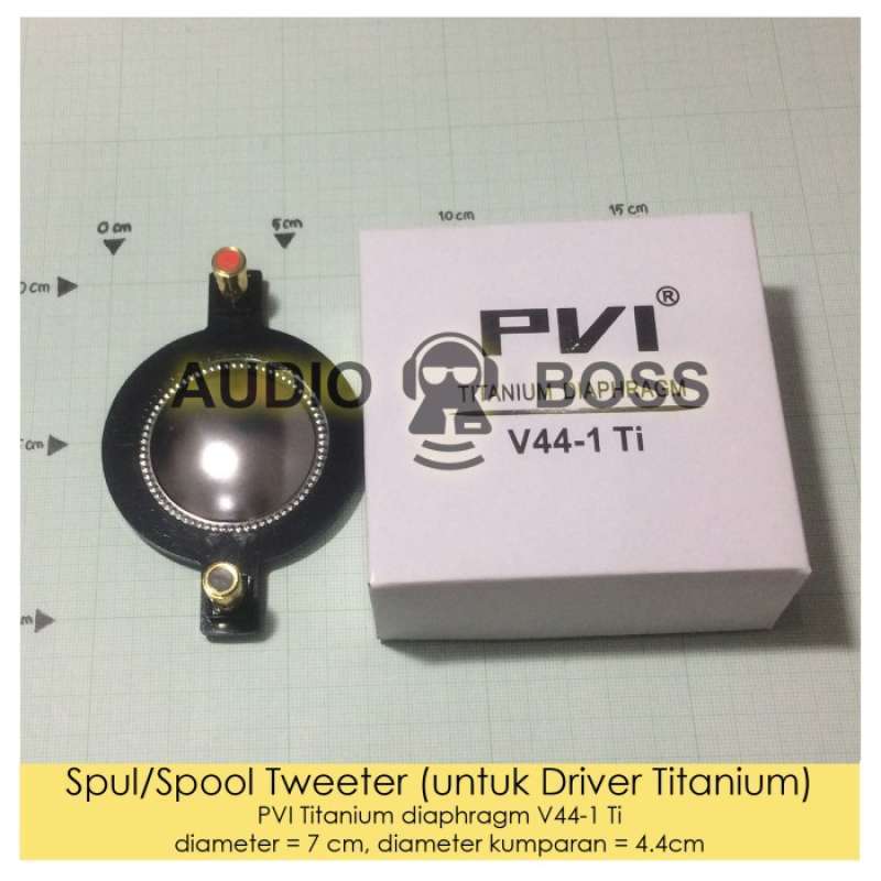 Jual Spul Tweeter Titanium / Spool Tweeter 44 Mm Driver Titanium V44-1 ...