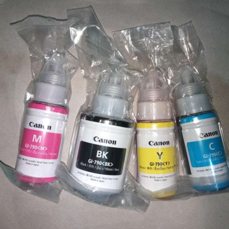 Jual Tinta Canon Gi 790 Printer G1010 G2010 G3010 Original di Seller ...