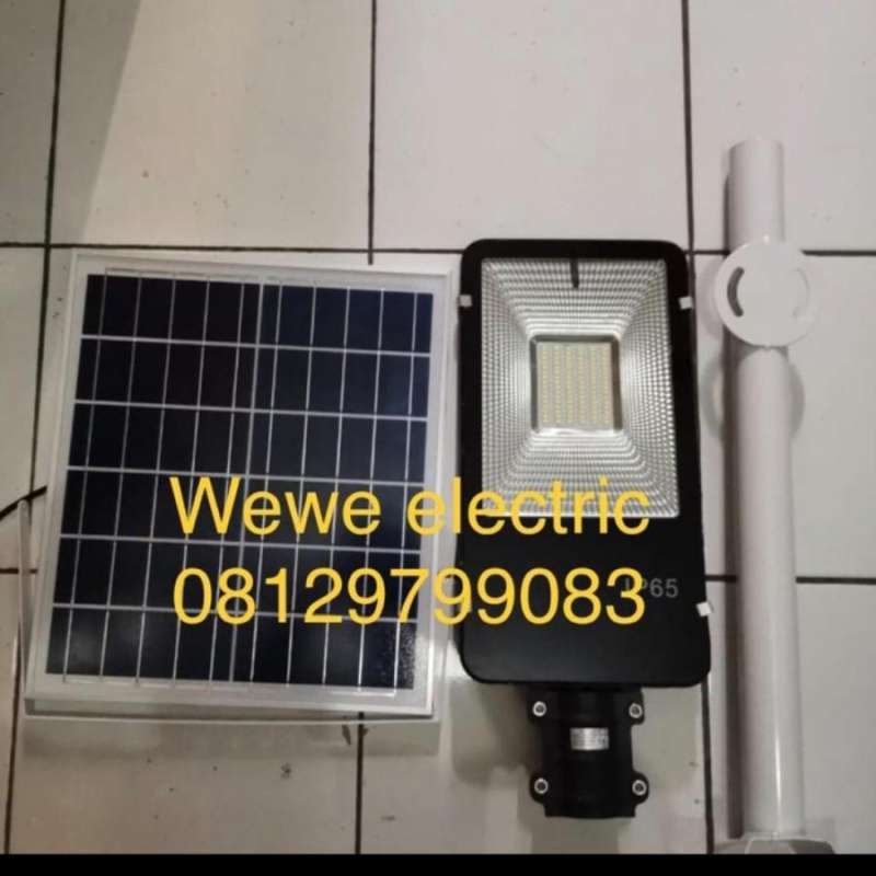 Jual Lampu Jalan Solar Sel Matahari Panel Surya 100w 100 Watt Pju Led