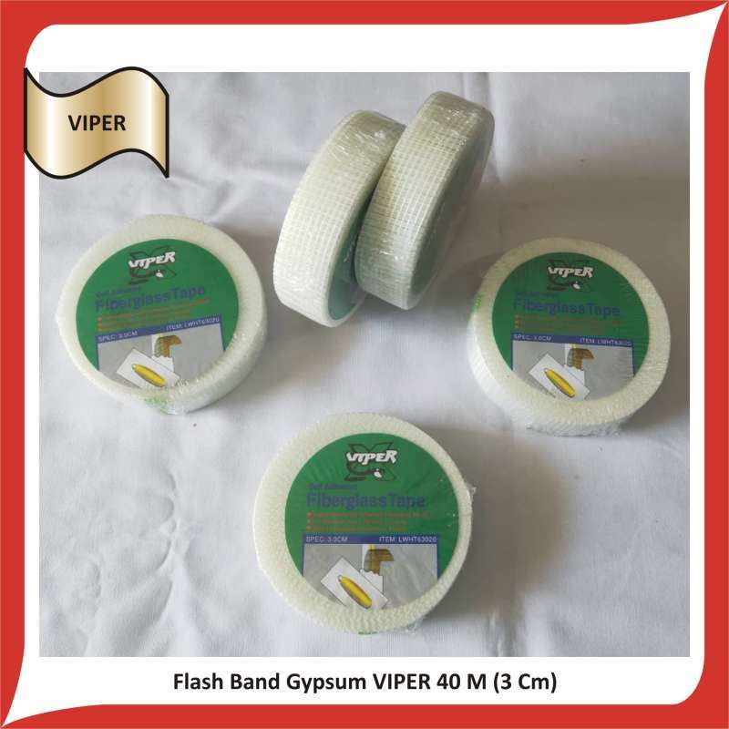 Jual Lakban Gypsum VIPER / Isolasi / Perban Gypsum Perekat Kuat 3 cm di ...