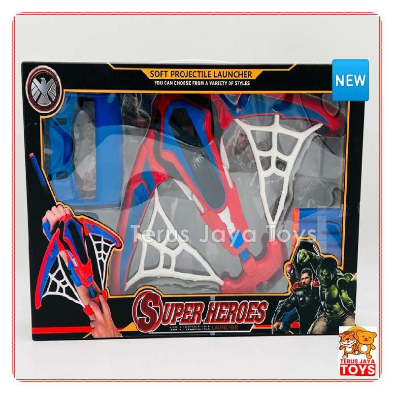 Jual Mainan Senjata Spiderman / Mainan Laba Laba Spidermen Di Seller ...