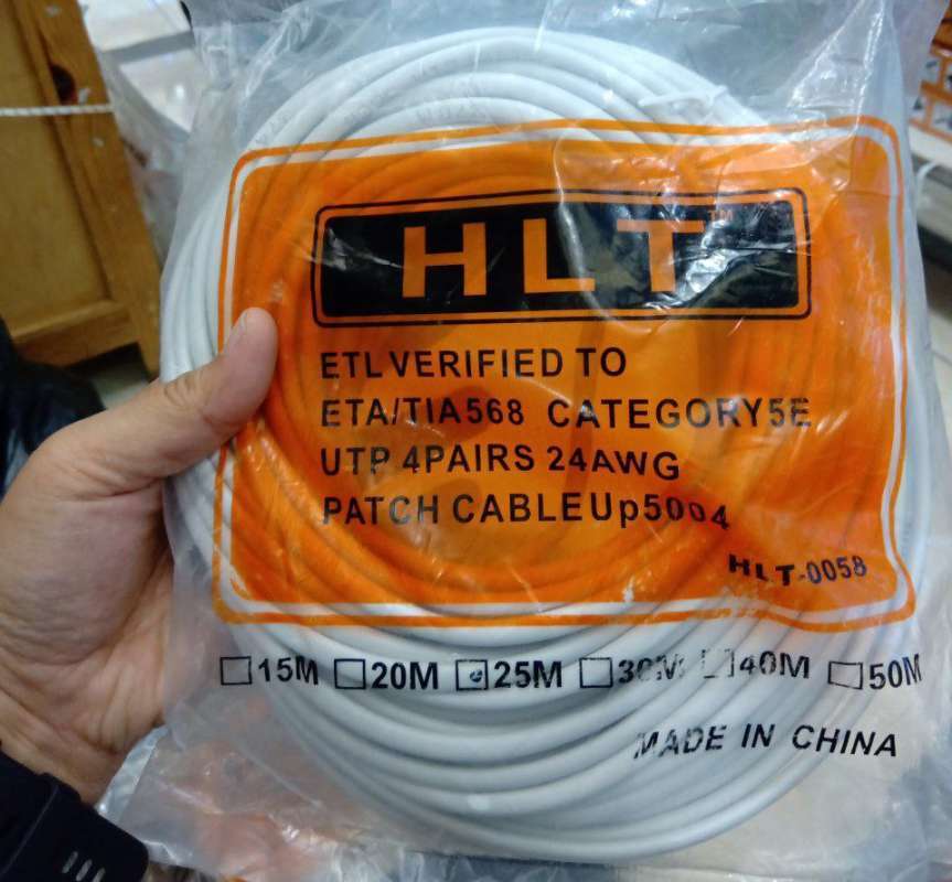 Jual Kabel Lan siap pakai Ada Rj45 panjang 20 meter di Seller H ...