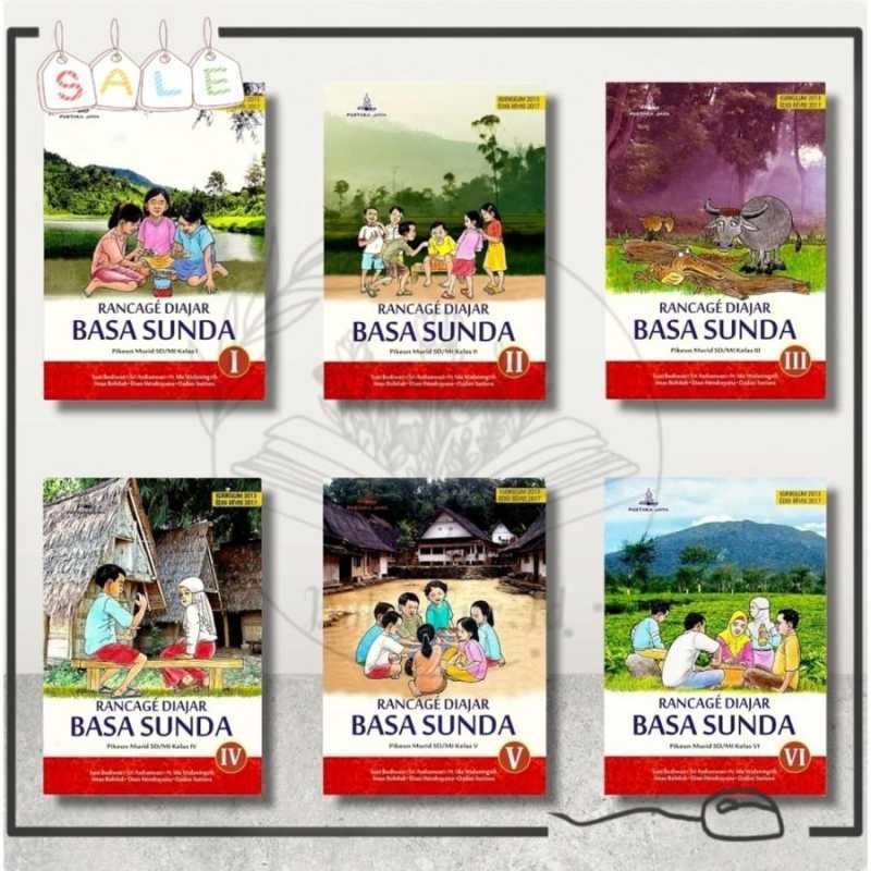 Jual Buku Rancage Diajar Basa Sunda Sd Kelas 123456 K13 Rev 2017 ...