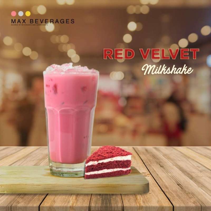 Jual Red Velvet Powder Drink / Bubuk Red Velvet / Bubuk Minuman Red ...