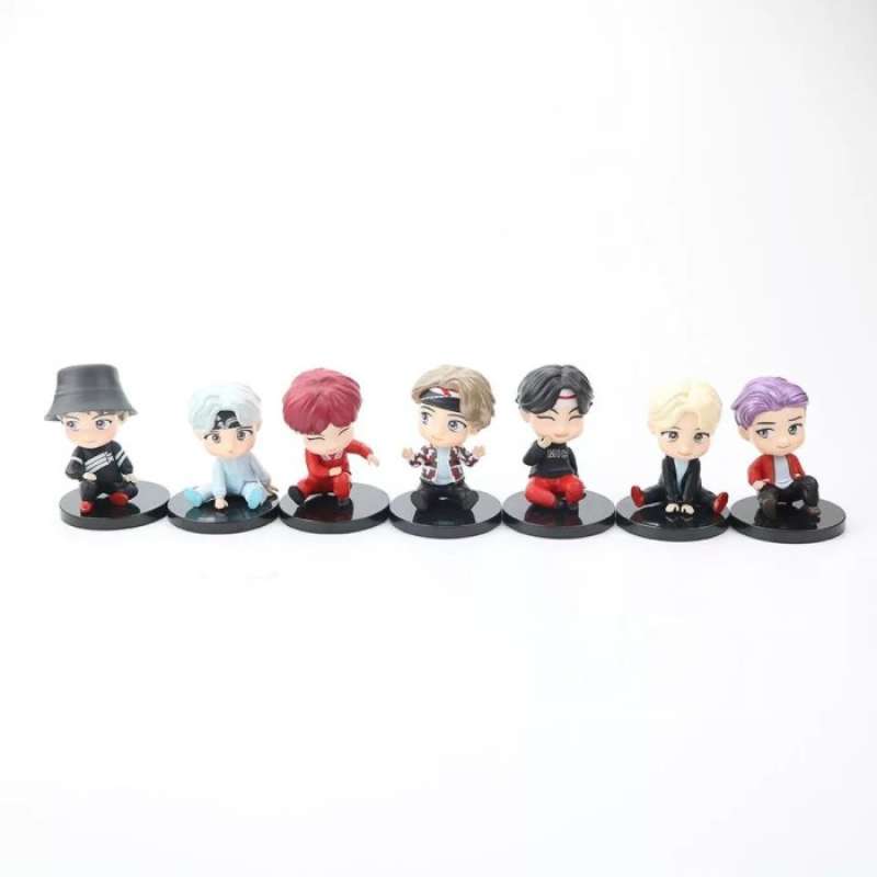 Jual BTS IDOL ACTION FIGURE KPOP MERCH - BTS MIC DROP TINY TAN DUDUK di Seller Day See ...