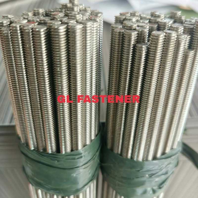 Jual Long Drat Stainless M10 As Drat Ss 304 Thread Rod Sus 304 X 1 ...