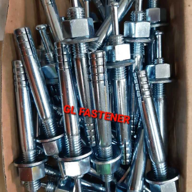 Jual High Anchor 12 x 100 Angkur Baut Dynabolt Ketok Hit angkur Putih ...