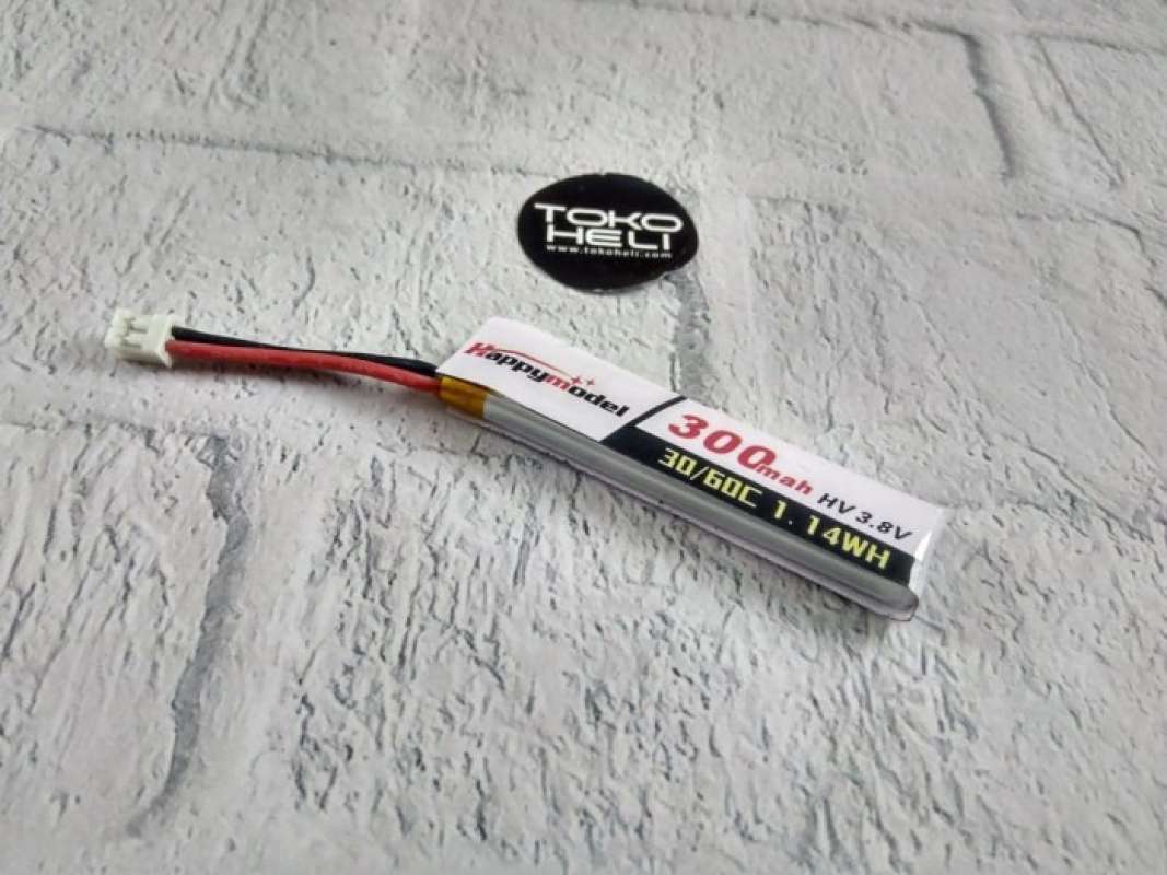 Jual Happymodel 3.8V 300Mah 30C 1S Lipo Battery Ph2.0 Mobula7 Snapper6 Ur65 di Seller DENTA TOYS ...