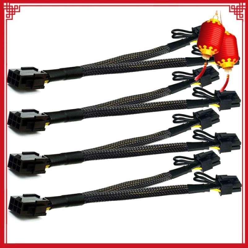 Jual New Pcs Kabel Ekstension Adapter Pcie Pin Ke Dual Pcie Di Seller Cullen Darrel