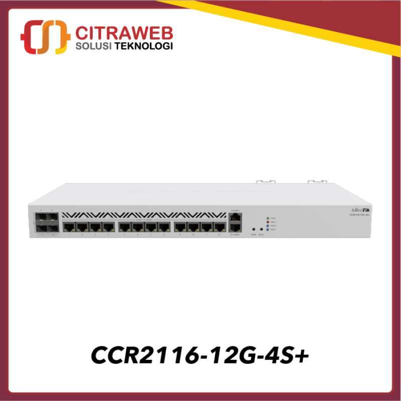 Jual Mikrotik Routerboard Ccr2116-12g-4s+ Di Seller Citraweb Flagship ...