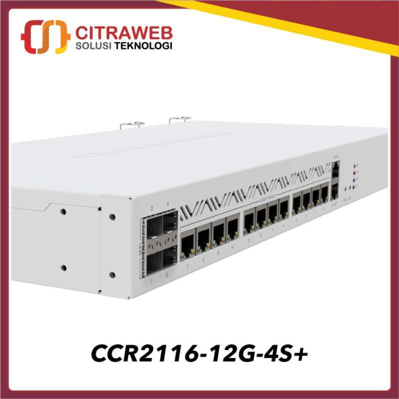 Jual Mikrotik Routerboard Ccr2116-12g-4s+ Di Seller Citraweb Official ...