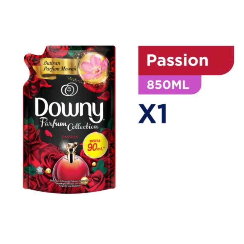 Jual Downy Passion Pewangi dan Pelembut Pakaian Konsentrat 850 Ml di ...