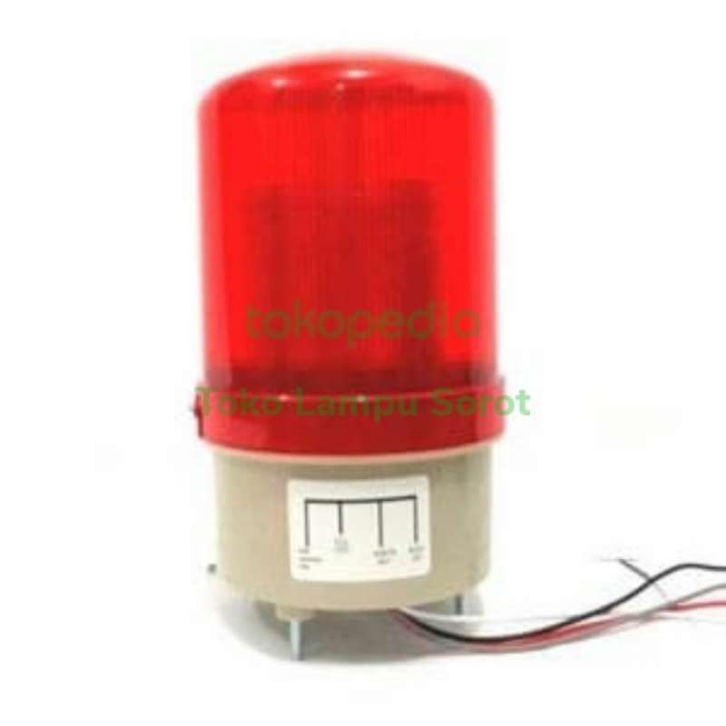 Jual Lampu Warning Light Rotary Sirine LED 4 Inch Multi Volt Multi ...