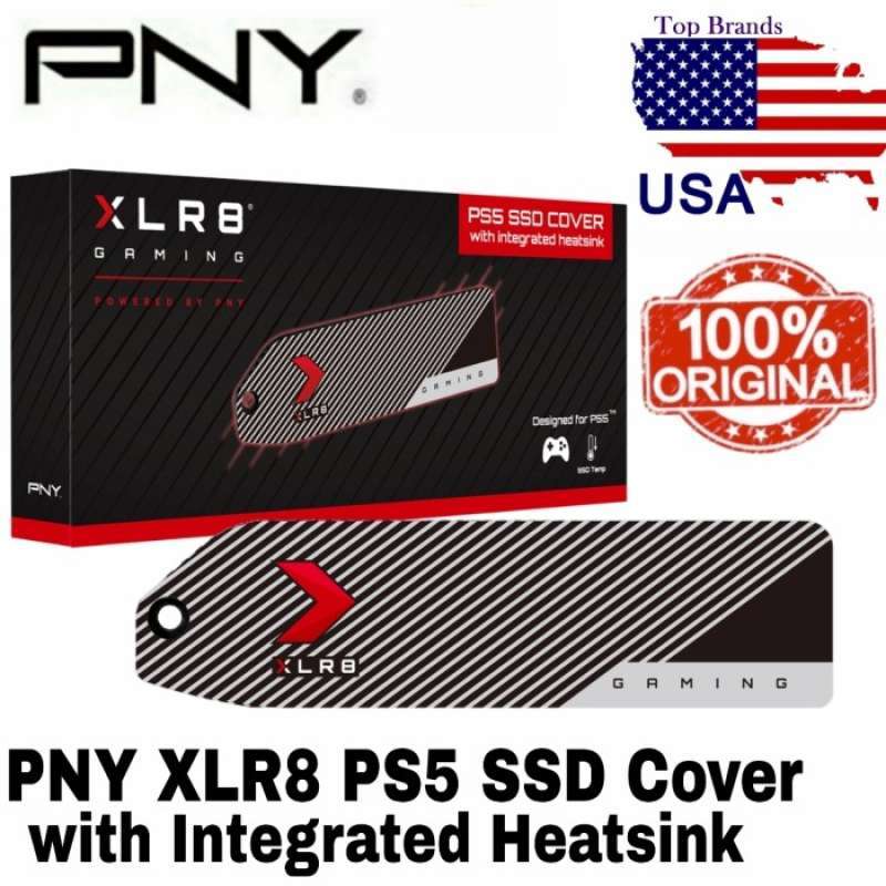Jual Heatsink PS5 SSD nvme m.2 PNY XLR8 PS5 SSD Cover w Integrated ...