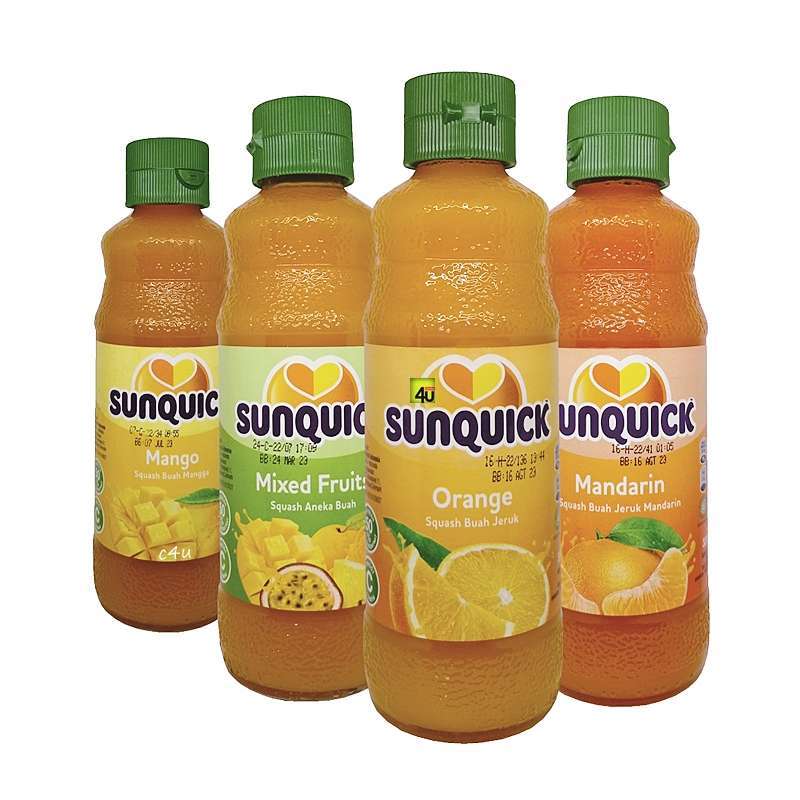 Jual SUNQUICK - Fruit Juice Concentrate Squash - 330ml di Seller ...