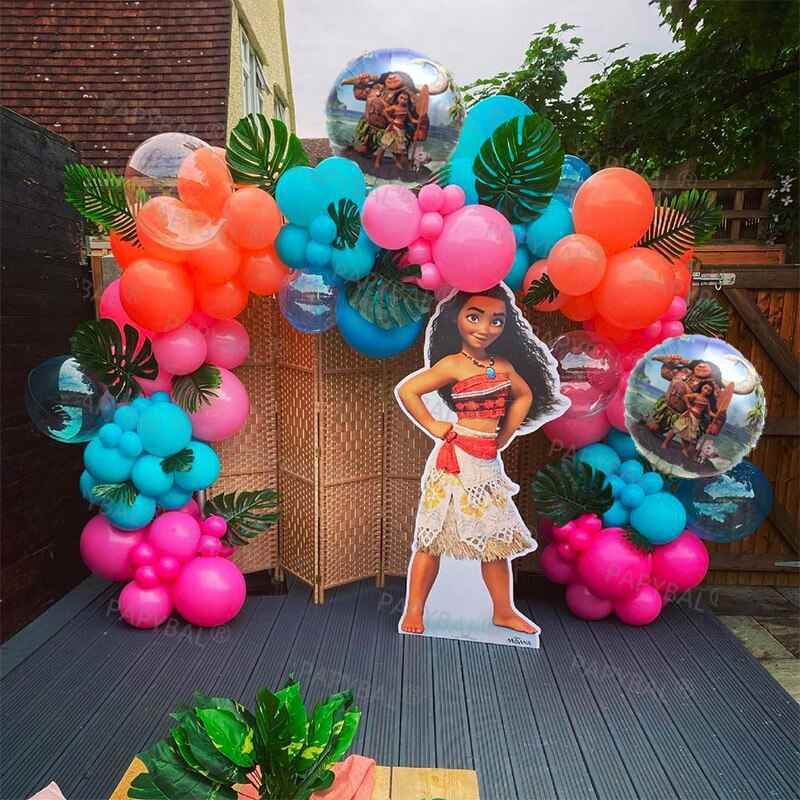 Jual 142 Buah Disney Moana Balon Karangan Bunga Lengkungan Kit Liar 1 ...