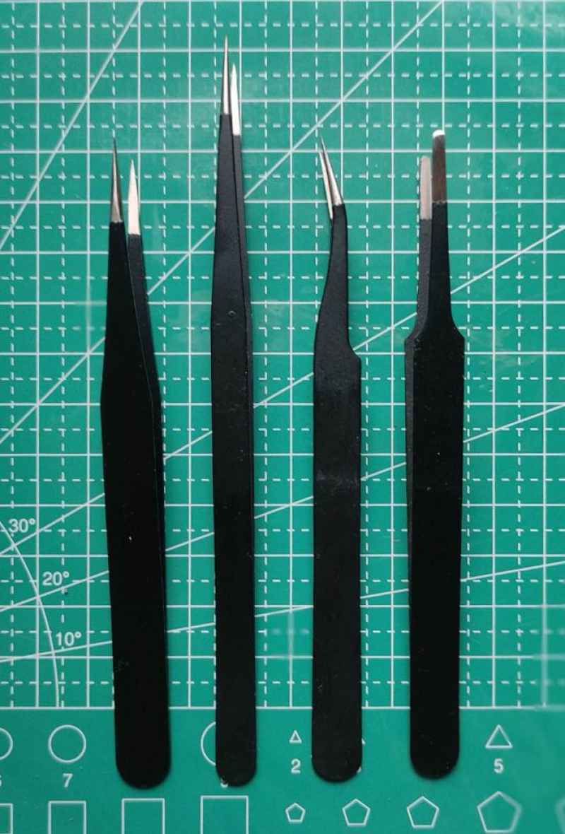 Jual Tweezer Set 4Pc - Model Kit Gundam Tool di Seller DENTA TOYS ...