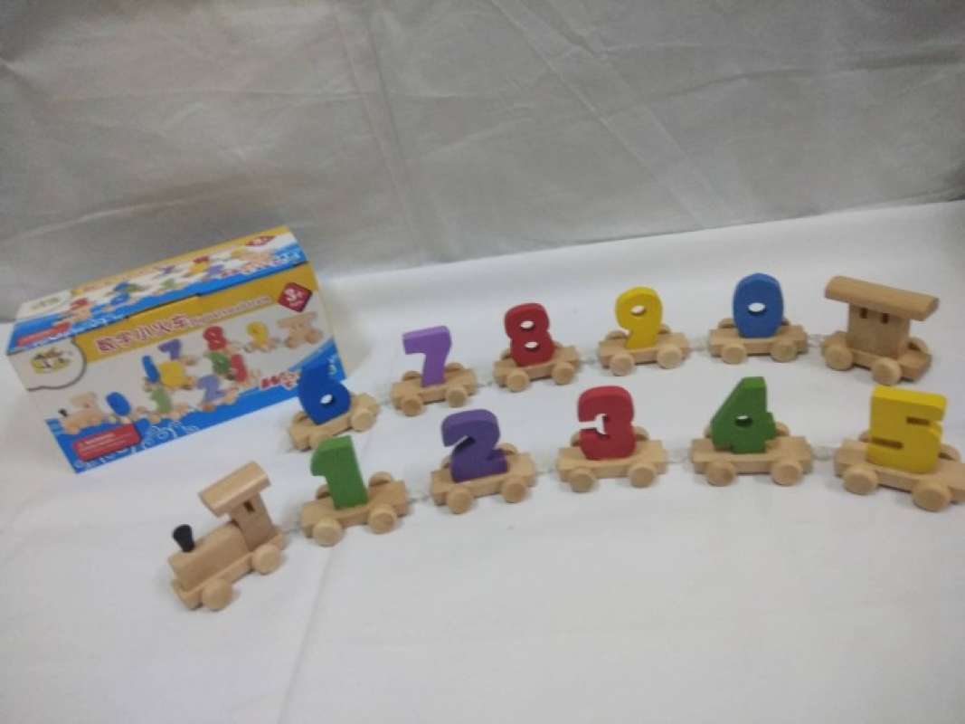 Promo NUMBER TRAIN (KERETA ANGKA) Diskon 5% di Seller SunGlow Store ...