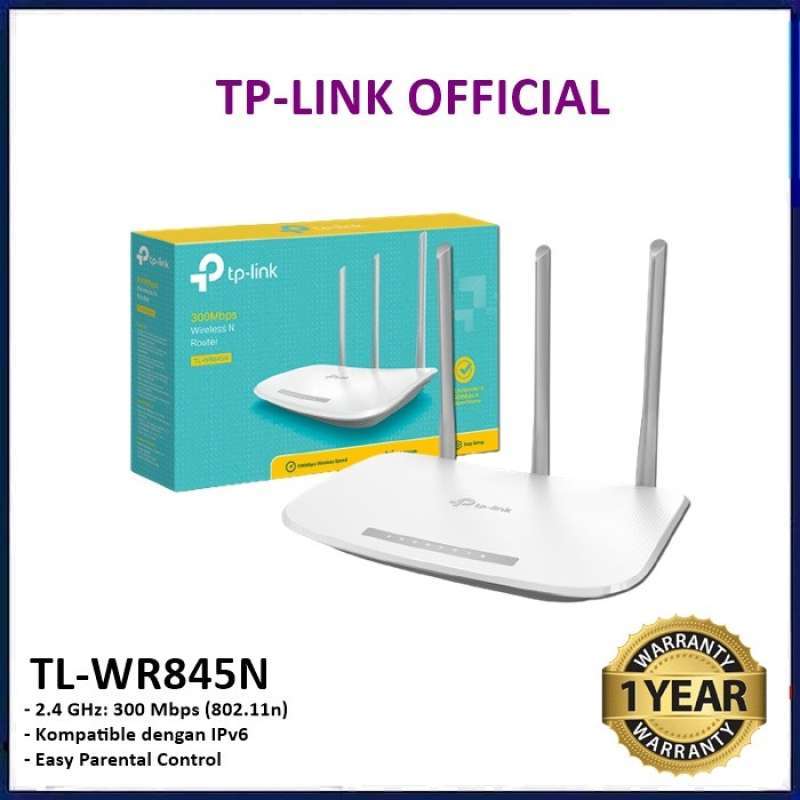 Jual TP-Link TL-WR845N : 300Mbps TPLink WiFi Wireless N Router di ...