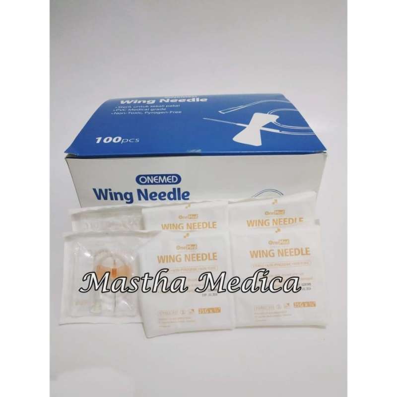 Promo Needle Scalp Vein Set One Med Needle Wing Kupu Kupu 25 G Onemed ...